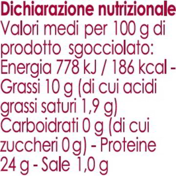FILETTI DI SGOMBRO PORTOGHESE ALL'OLIO DI OLIVA 250 g PRIMIA - Primia