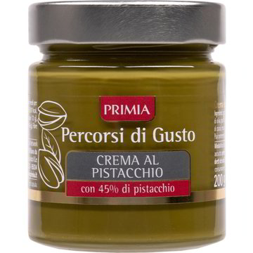 CREMA AL PISTACCHIO 200 g PERCORSI DI GUSTO PRIMIA - Primia